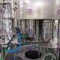 China Automatic 3 in 1 Bottled Water Filling Machine PLC Touch Screen 12 Heads 3000-4000 BPH for sale