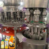 China Automatic 3-in-1 Hot Filling Machine for Plastic Bottle Juice Production - 6000-8000 BPH Capacity, 0.3-2L Bottle Size for sale