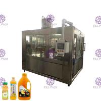 China Monoblock 3-in-1 Hot Filling Machine for PET Bottles 6000-8000BPH Capacity 2100×1600×2100mm for sale