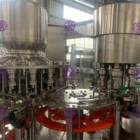 China Monoblock 3-in-1 Hot Filling Machine for PET Bottles 6000-8000BPH Capacity 2100×1600×2100mm for sale