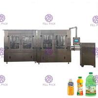 China Aseptic Bottled Hot Filling Machine 6000-8000 BPH Capacity with 95°C Temperature Range for Juice Production for sale