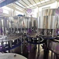 China 24-Head Juice Filling Machine 8000 BPH Capacity with 3-in-1 Washing Filling Capping System for sale