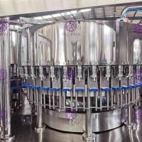 China 24-Head Juice Filling Machine 8000 BPH Capacity with 3-in-1 Washing Filling Capping System for sale