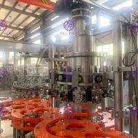 China 3-in-1 Monoblock Hot Filling Machine for Mango Juice - 6000-8000 BPH Capacity with 95°C Temperature Control for sale