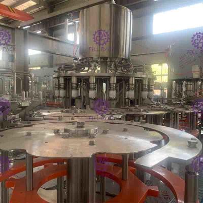 China High Capacity Hot Filling Machine for Juice Bottling - 6000-8000 BPH Capacity with PLC Control for 0.3-2L PET Bottles for sale