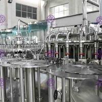 China Industrial Auto Beverage Filling Machine 3-in-1 | 6000-8000 BPH Capacity | 0.3-2L PET Bottles for sale