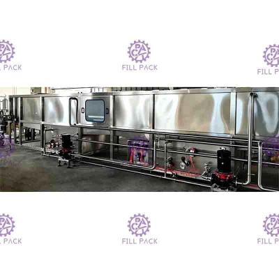 China Automatic Pasteurizer Cooling Tunnel 6000-20000BPH Hot Filling Machine SUS304 for sale