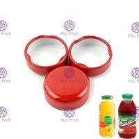 China Tinplate Twist Off Screw Caps 38mm to 82mm for Glass Juice Bottle Jars for sale