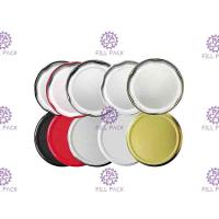 China Tinplate Twist Off Screw Caps 38mm to 82mm for Glass Juice Bottle Jars for sale