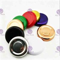 China Tinplate Twist Off Screw Caps 38mm to 82mm for Glass Juice Bottle Jars for sale