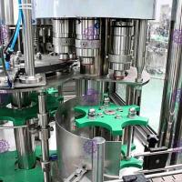 China Automatic 4 in 1 PET Bottle Juice Filling Machine 3000 BPH Monoblock for Granule Pulp Beverages for sale