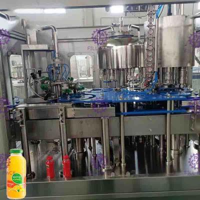 China 3 in 1 Centralization Beverage Bottling Equipment 8000BPH Washing Filling Capping for sale