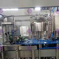 China 3 in 1 Centralization Beverage Bottling Equipment 8000BPH Washing Filling Capping for sale