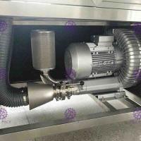China Automatic PET Air Knife Glass Bottle Drying Machine 10000BPH Bottle Washer Sterilizer Dryer for sale