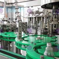 China SUS316 Juice Filling Machine 4000-5000BPH with PLC Control for 0.3-2L PET Bottles for sale