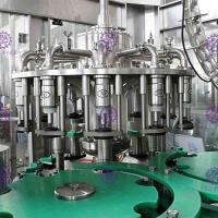 China SUS316 Juice Filling Machine 4000-5000BPH with PLC Control for 0.3-2L PET Bottles for sale