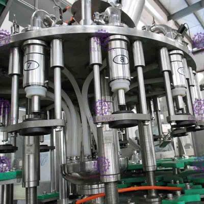 China 3-in-1 Aseptic Liquid Filler Equipment Electric Beverage Filling Line 5000 BPH for sale
