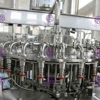 China 6000BPH Juice Filling Machine with PLC Control - 3-in-1 Monoblock for PET Bottles 0.3-2L for sale