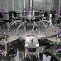 China 4.2kW Automatic Juice Filling Machine for Glass Bottles | 3000-4000 BPH Capacity | PLC Control System for sale
