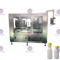 China 38mm Bottle Neck 24 Head Juice Filling Machine with 85°C Temperature Control and 6000-8000 BPH Capacity for sale