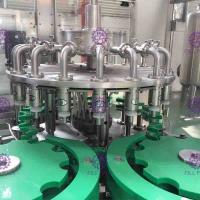 China 38mm Bottle Neck 24 Head Juice Filling Machine with 85°C Temperature Control and 6000-8000 BPH Capacity for sale