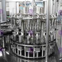 China Industrial Tea Juice Filling Machine 4000-5000 BPH Capacity with PLC Control for PET Bottles 0.3-2L for sale