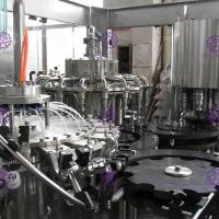 China Industrial Tea Juice Filling Machine 4000-5000 BPH Capacity with PLC Control for PET Bottles 0.3-2L for sale