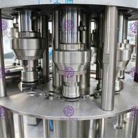 China 4 in 1 Plastic Bottle Liquid Filler Machine PLC Control 6000-8000 BPH for sale