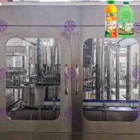China KLCGF32-32-12 Granular Juice Filling Line with 12,000-15,000 BPH Capacity and 85°C Sterilization for sale