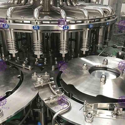 China 3-in-1 Aseptic Concentrated Juice Filling Machine with 4000-5000 BPH Capacity and 0.3-2L PET Bottle Compatibility for sale
