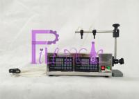 China Electric Digital Control Liquid Filling Plant Semi Automatic 260BPH 5-3500ml Range 60W Power for sale