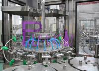 China Automatic 3 in 1 Bottled Water Filling Machine PLC Touch Screen 12 Heads for sale