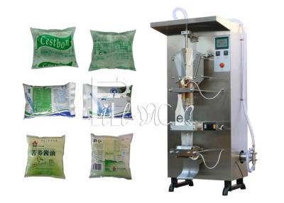 China Automatic Sachet Liquid Filling Machine 1100-1600 Bags/Hour with 50-400mm Bag Size Range for sale