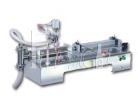 China Pneumatic Paste Filling Machine 25bpm Mineral Water Filler with Foot Switch 0.4-0.6mpa for sale