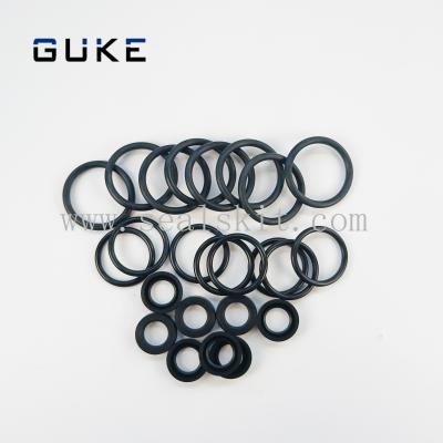 China Hyundai R330-9SH Excavator Remote Control Lever Repair Seal Kit XKAY-01723 NBR 92 Shore for sale