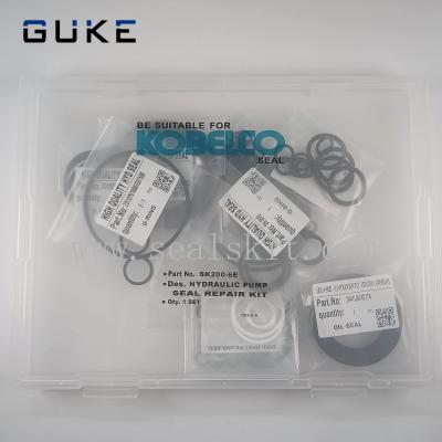 China Kobelco SK200-6E SK200LC-6E Main Pump Repair Seal Kit YN10V00020F1 2441U474S774 ISO 9001 for sale
