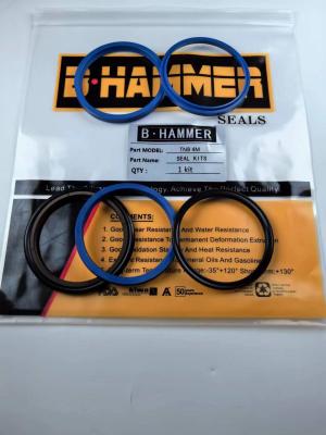 China TOKU TNB 4M TNB 3E Hydraulic Breaker Seal Kit 64mm Repair Kit PU NBR PTFE for sale