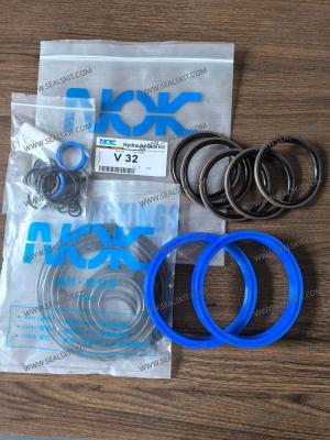 China Montabert Tramac V32 Hydraulic Breaker Seal Kit 86612744 122mm ISO 9001 for sale