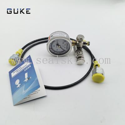 China Nitrogen Gas Charging Device for Hydraulic Breaker Stanley Gas Charging Kit 20000psi for sale