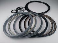 China 135mm Soosan SB70/SB81N Hydraulic Breaker Seal Kit - GK825 Gray Material, 91° Hardness, -30°C to 120°C Temperature Range for sale