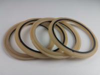 China Excavator Cylinder Rod Seal Buffer Ring PU NY 90 Shore A ISO 9001 for sale