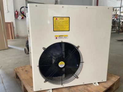 China 5KW / 8KW Monobloc Air Source Heat Pump Combined With Solar Energy for Hot Water Using Galvanized Sheet for sale