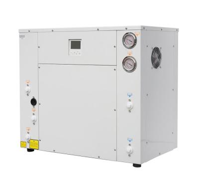 China 12KW Heating Capacity R410A Refrigerant Water to Water Ground Source Heat Pump with LCD Touch Panel Control for sale