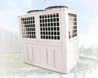 China Large Commercial Inverter Type Air Source Heat Pump with Stainless Plate Exchanger for Heating and Cooling for sale