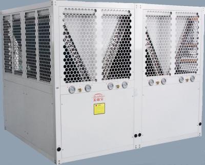 China 45HP Four Systems Air Source Heat Pump with Galvanized Steel for Efficient Heating and Cooling for sale