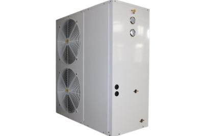 China 10HP EVI Low Temperature Heat Pump with Side Discharge Plate Heat Exchanger for sale