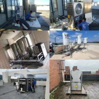 China 34KW 380V/50Hz Commercial Air Source Heat Pump with Heating and Cooling Dual Function for sale