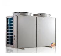 China 34kW Top Discharge Commercial Air Source Heat Pump with Galvanized Steel and Smart Control for sale
