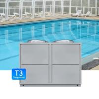 China Meidibao Commercial Air to Water Heat Pump with R410A Refrigerant ISO9001 Certified and Titanium Shell Heat Exchanger for sale