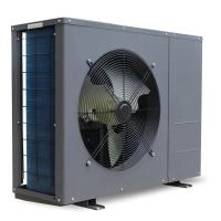 China Monoblock Air Source Heat Pump Water Heater with Galvanized Sheet or 304# Construction and Shell in Coil Heat Exchanger for 0~43C Environments for sale